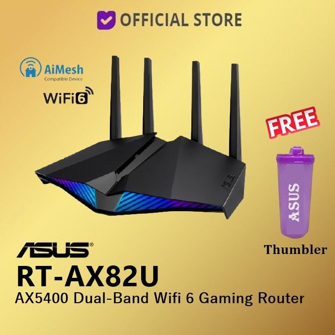 Jual ASUS RT-AX82U AX5400 WiFi 6 With AiMesh AX 5400 WIFI6 Wireless ...