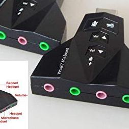 Jual ♟ usb sound card 7.1 double - virtual soundcard 7.1 channel ♪ | Shopee Indonesia