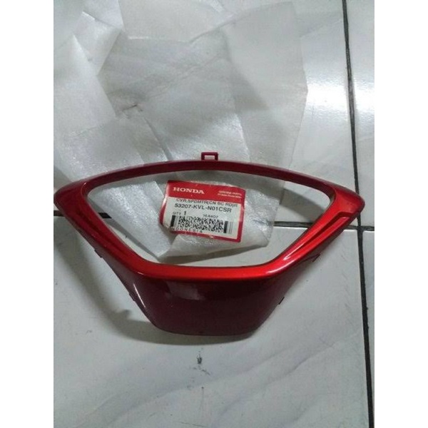 Jual cover speedometer merah supra x 125 batman / 53207-KVL-N01CSR ...