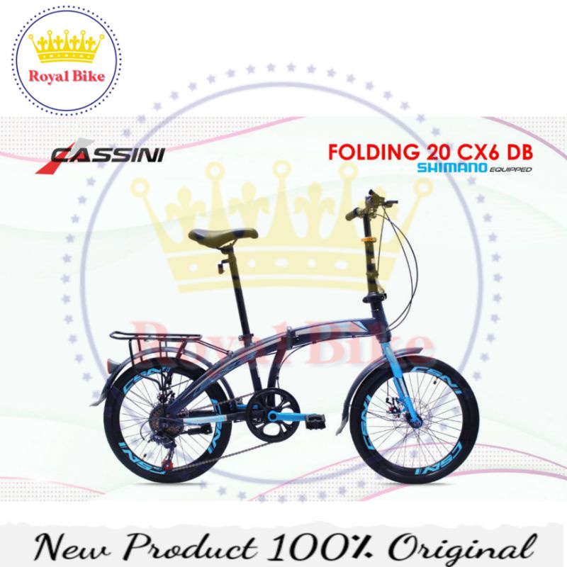 Jual Sepeda Lipat CASSINI 20 Inch 7 Speed Disc Brake | Shopee Indonesia