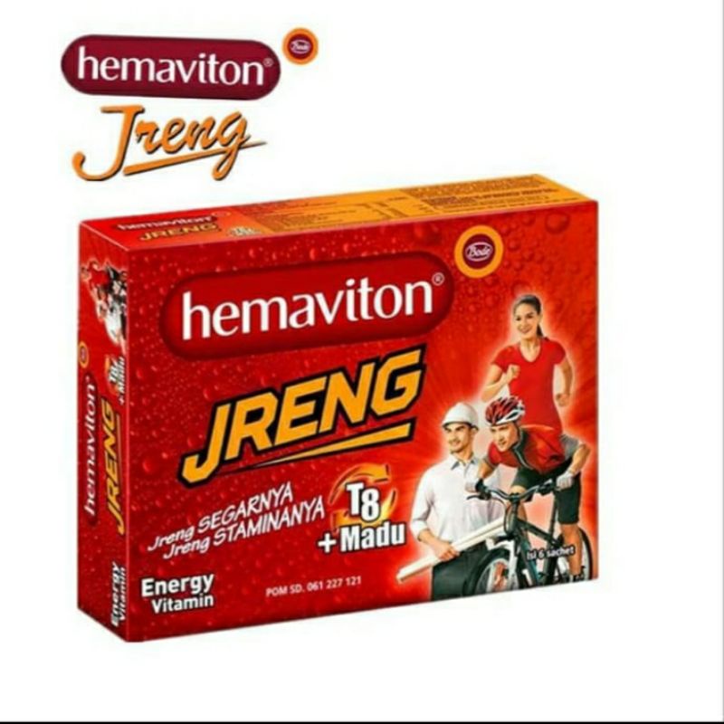 Jual Hemaviton Jreng 1 Box isi 6 sachet | Shopee Indonesia