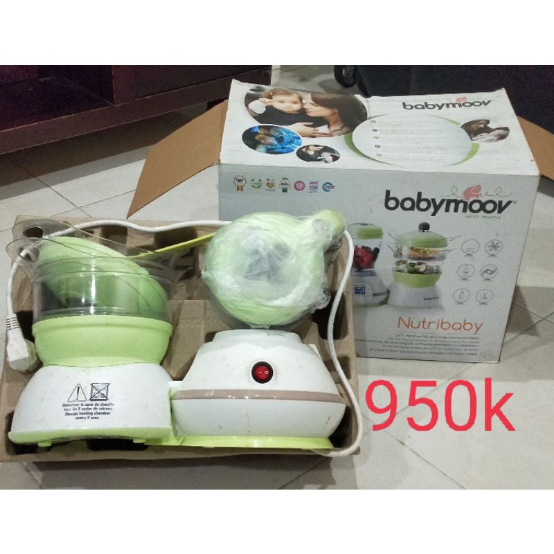Jual SALE! Pembuat makanan bayi Babymoov Nutribaby food processor bayi ...