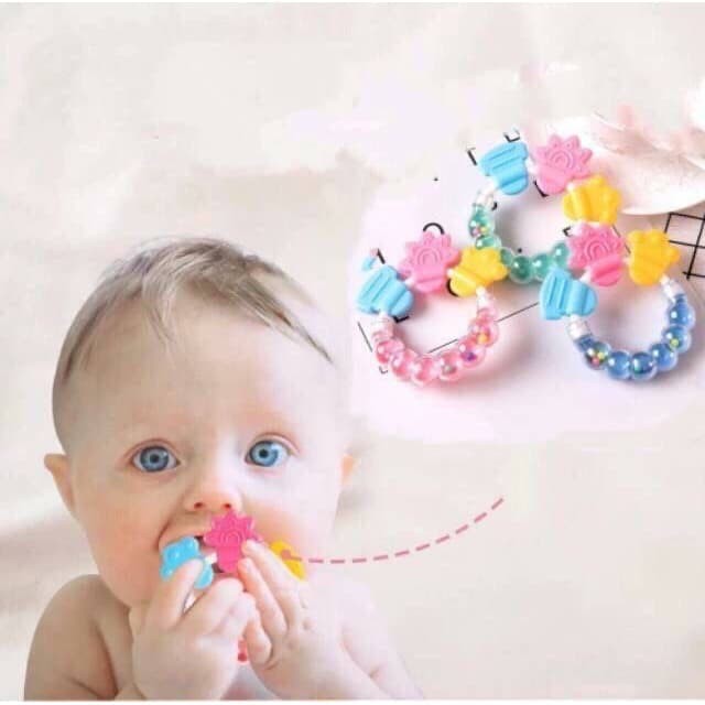 Jual Teether Bayi kerincingan Bulat / Gigitan Bayi Rattle Gigitan Bayi ...