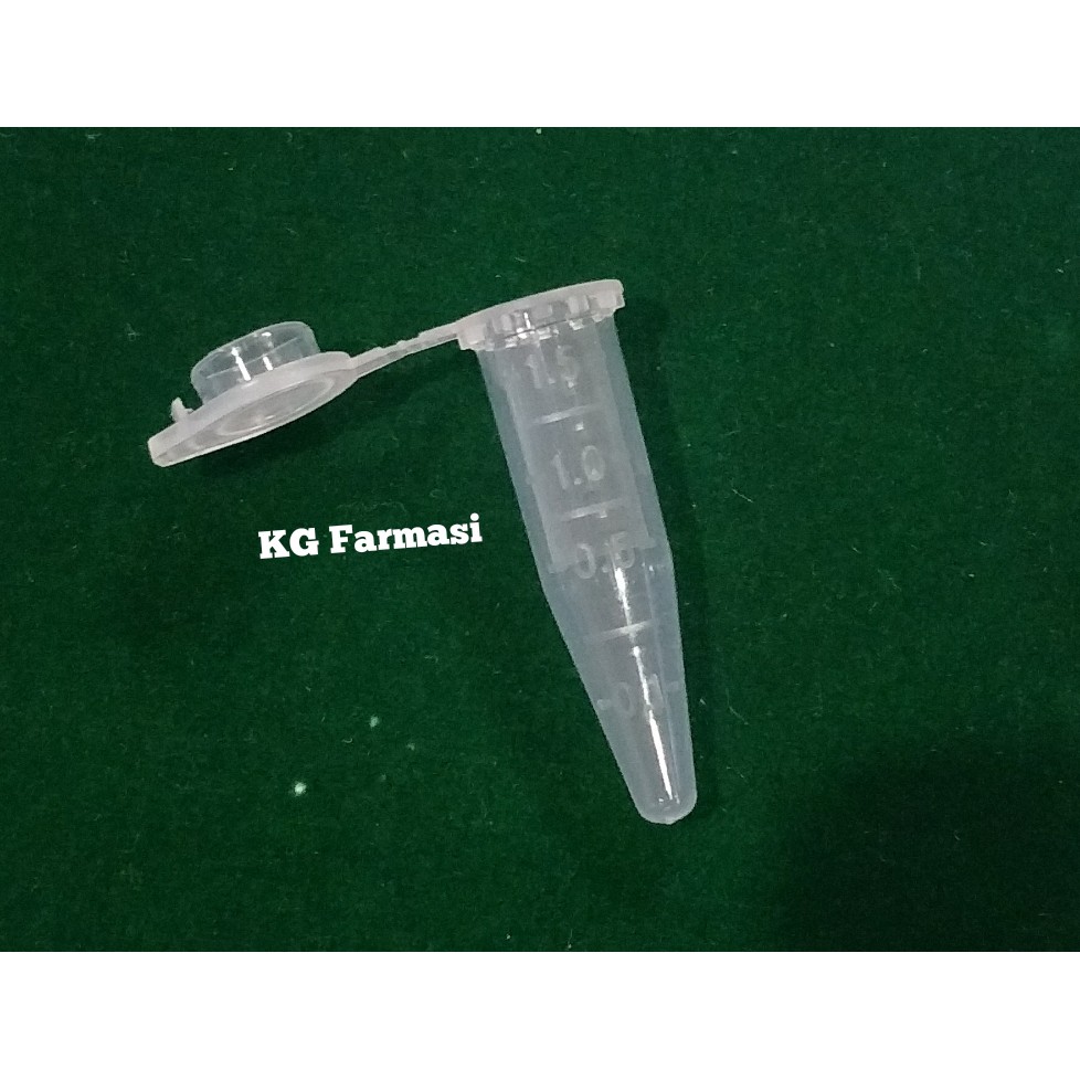 Jual tabung benih PCR Tube 1,5ml Eppendorf Tube 1,5 ml Microcentrifuge Tube 1,5ml evendorf ...