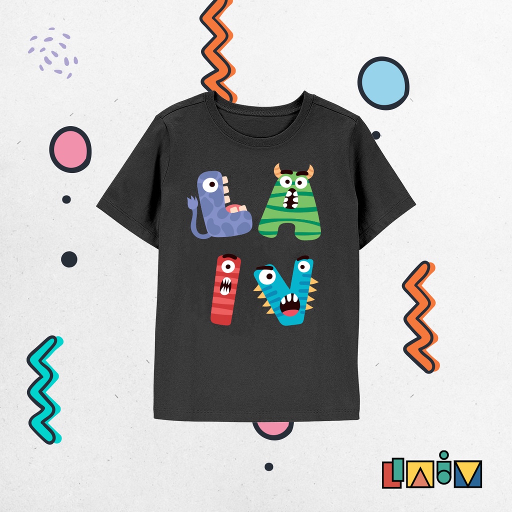 Jual Laiv Kidswear Baju Anak - LAIV FONT Usia 1 - 8 Tahun | Shopee ...