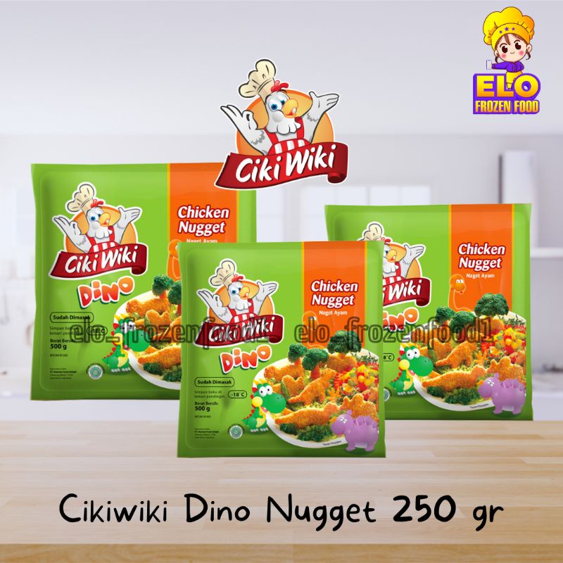 Jual Nugget Dino CikiWiki 250 gr | Shopee Indonesia