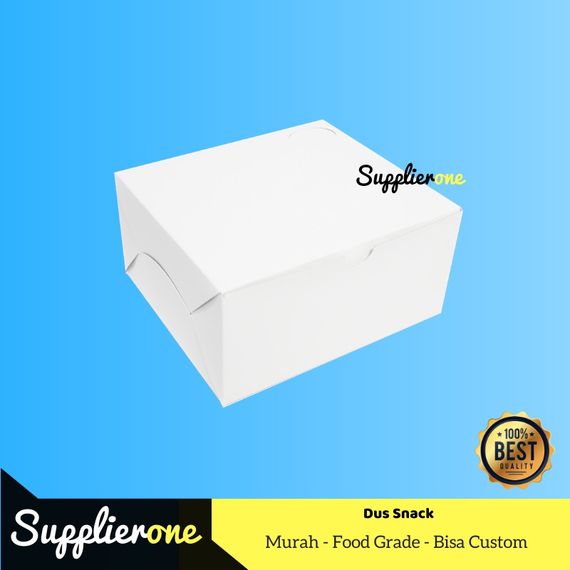 Jual kotak cemilan isi 100 / Box Cemilan / Dus Cemilan / Dus Kue Polos ...