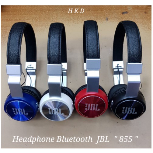 Jual HEADPHONE Earphone bando bluetooth / WIRELESS jbl/Armour 855 Super ...
