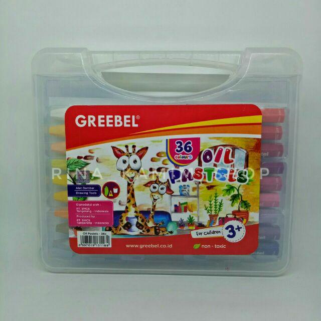 Jual Greebel/Crayon Greebel/Oil Pastels Greebel/Crayon 12, 18, 24, 36 ...