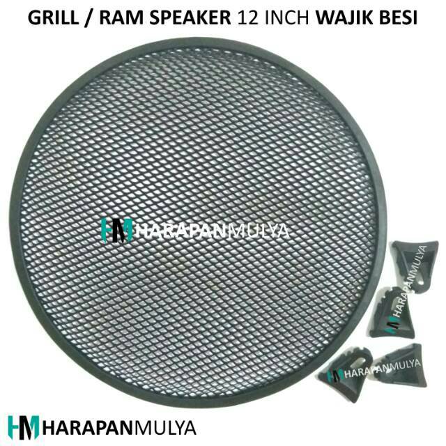 Jual Grill Speaker 12" Wajik Besi / RAM Penutup Speaker 12 inch ...