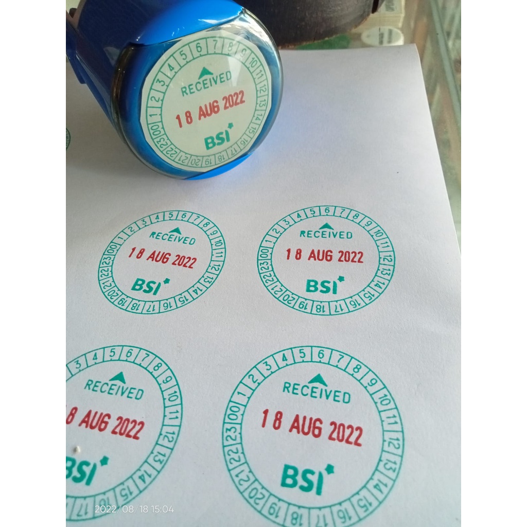 Jual Stempel Tanggal 24 Jam Otomatis | Shopee Indonesia