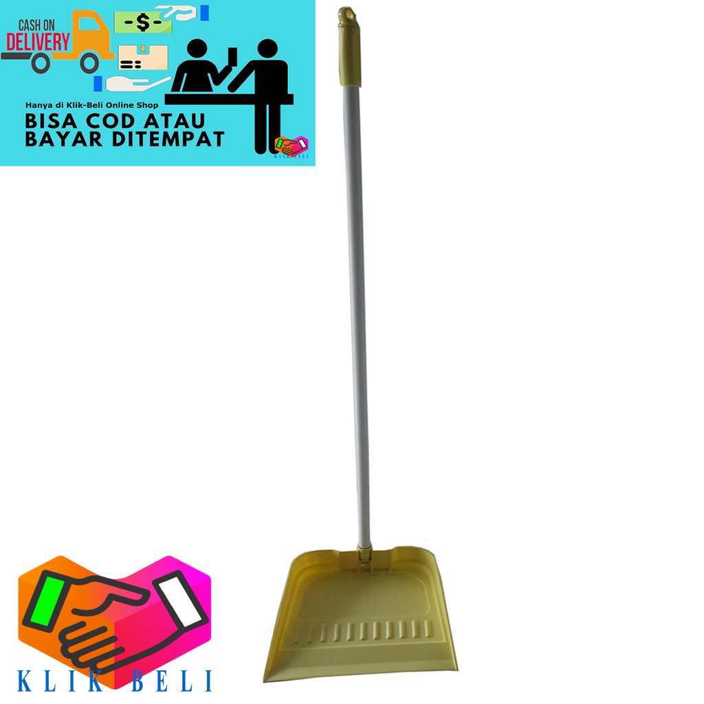 Jual EASE Pengki Serokan Sampah Pengki Lipat Plastik Dustpan Gagang ...