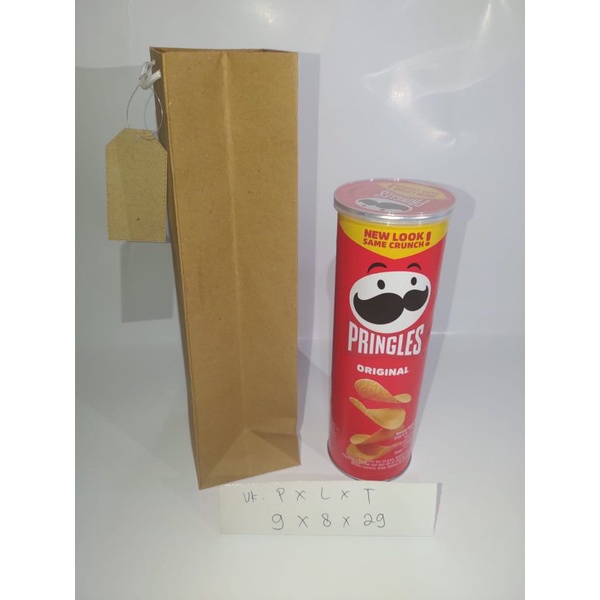 Jual paper bag polosan cocok untuk botol payung lipat/termos led ...