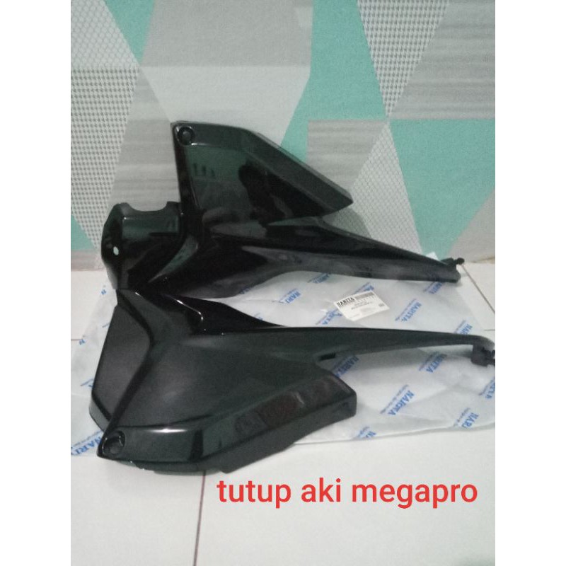 Jual tutup aki tool box box aki megapro primus 2006-2009 hitam 1kilo ...