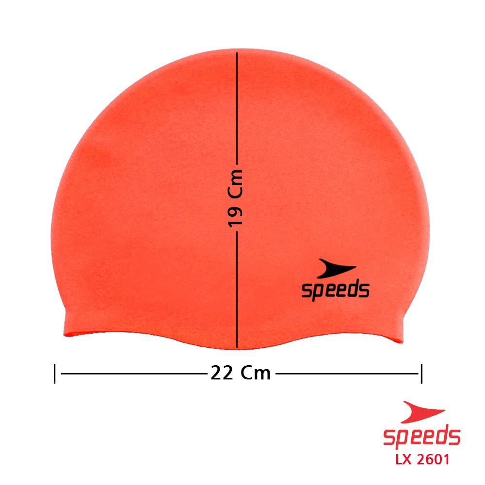 Jual SPEEDS Topi Renang Dewasa Anak / Silicone Swim Cap / Penutup ...