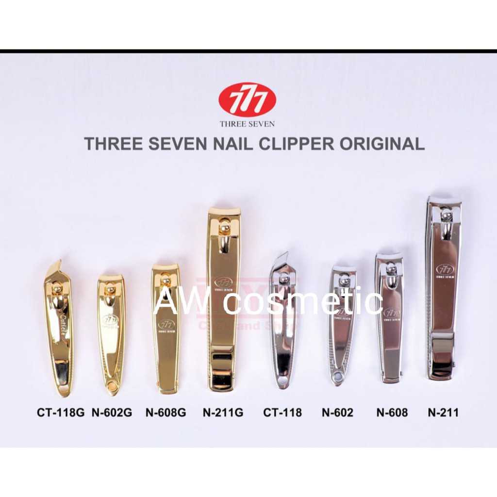 Jual Gunting Kuku Asli Korea 777 ORIGINAL Stainless Tajam Tahan Lama ...