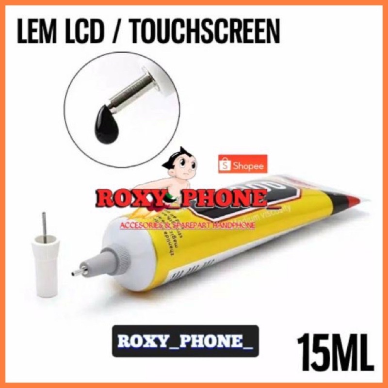 Jual LEM LCD TOUCHSCREEN T-7000 T7000 15 ML HITAM GLUE ORIGINAL | Shopee Indonesia