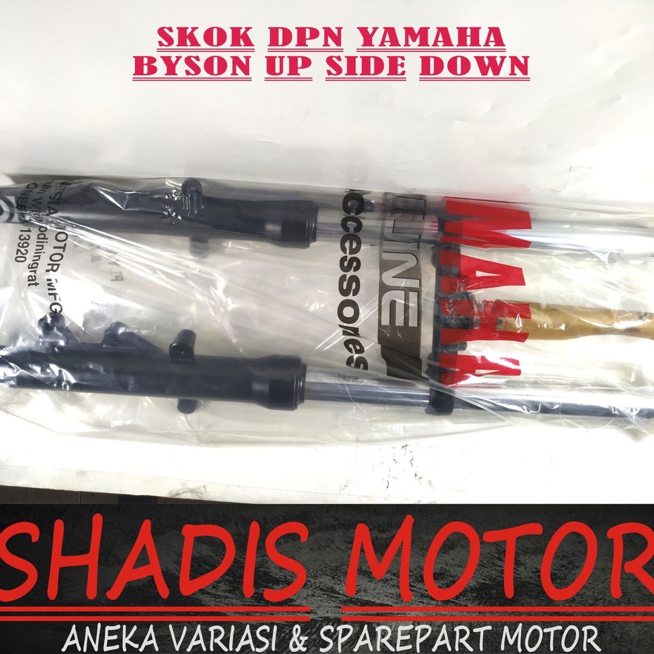 Jual Skok Depan Motor Byson Up Side Down Original Yamaha Genuine Part ...