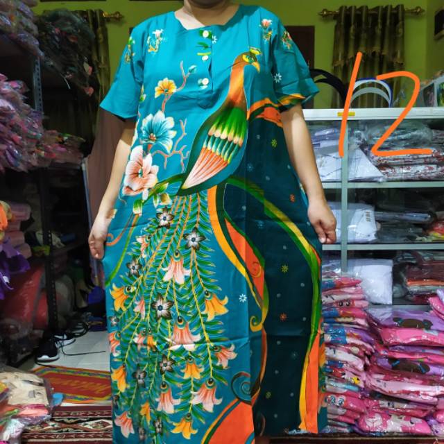 Jual Batik kencana ungu 08 | Shopee Indonesia