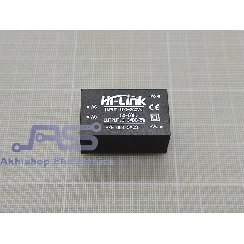Jual Hi-Link HLK-5M03 HLK-5M05 HLK-5M12 5W AC-DC Power Module | Shopee ...