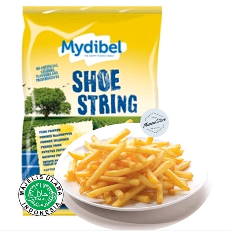 Jual kentang Mydibel frozen food kentang shoestring rench fries kentang ...