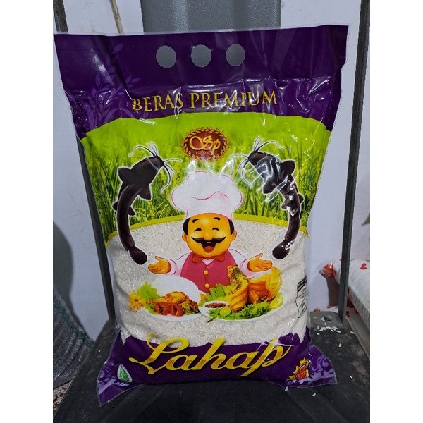 Jual Beras Premium Lahap Lele 5kg | Shopee Indonesia