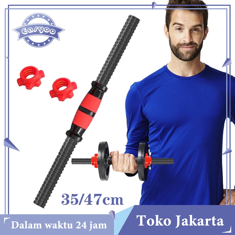 Jual 35cm 47cm Stik Pendek Lurus Barbel Pvc Stick Dumbell Bar Dengan ...