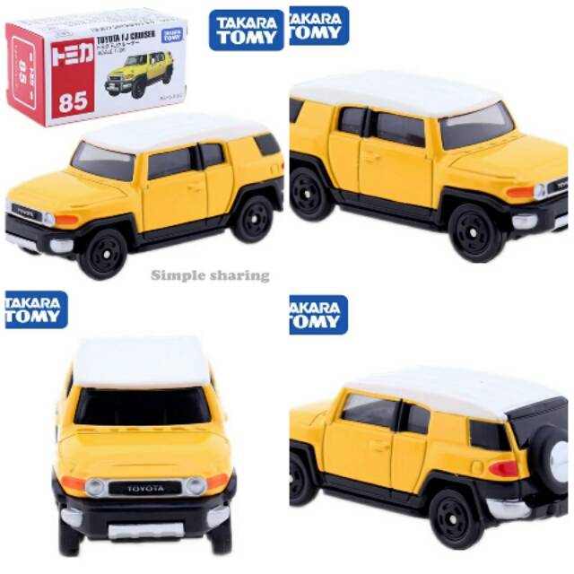 Jual tomica 85 Toyota FJ Cruiser miniatur Diecast takara tomy | Shopee ...