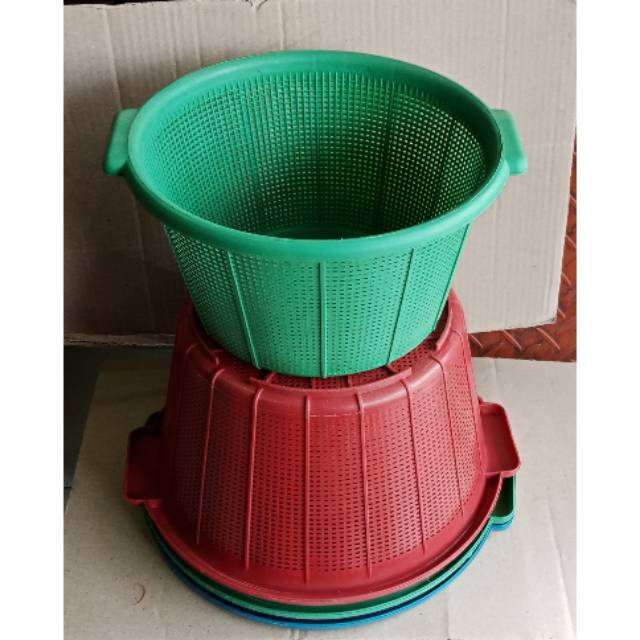 Jual Bakul telor wakul besek 24 cm Hero Keranjang sayur buah baskom ...