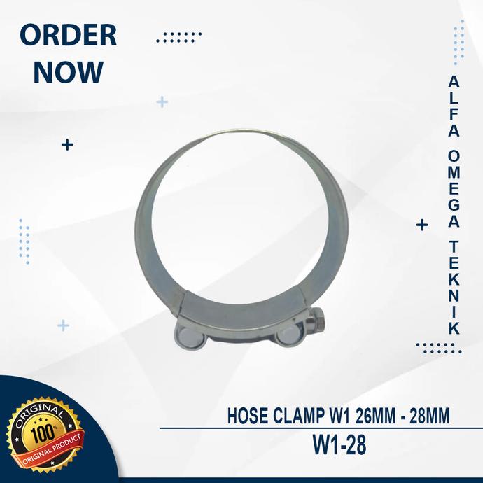 Jual KLEM 3/4 " SUPERIOR MIKALOR NORMA MODEL W1 T BOLT GALVANISE 26MM ...