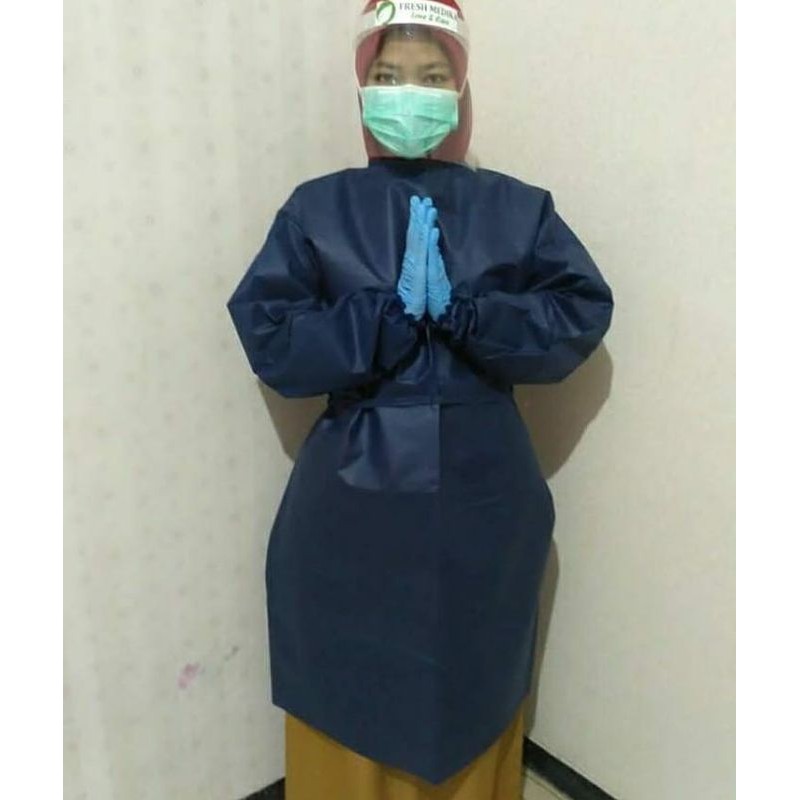 Jual APD Hazmat Baju Bedah Gown Surabaya Murah Pakaian Medis Gamis ...