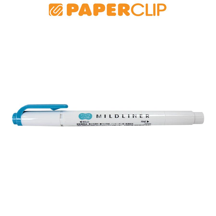 Jual TEXLINER / HIGHLIGTER ZEBRA MIDLINER SMOKE BLUE | Shopee Indonesia