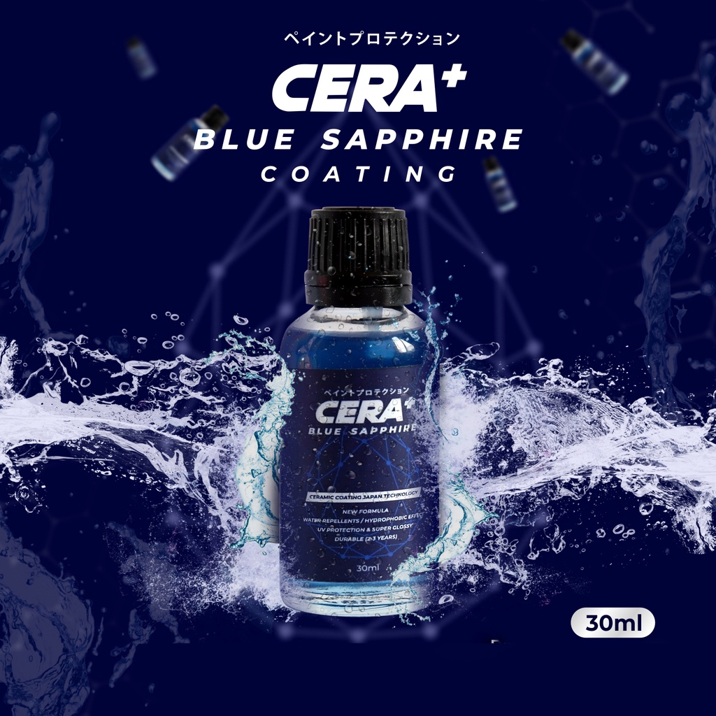 Jual Cera+ Blue Sapphire Coating - Berwarna Biru - Weetlook Effect ...