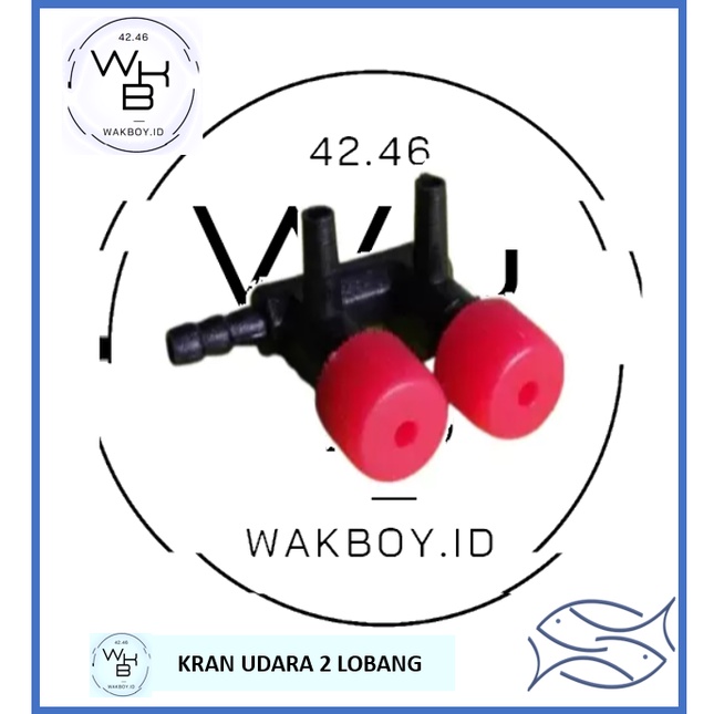 Jual Kran Udara 2 Dua Lubang - Keran Valve Selang Aerator Airator ...
