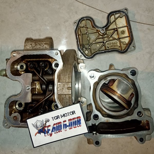 Jual blok block cylinder kap mesin head boring isi set noken as platuk ...