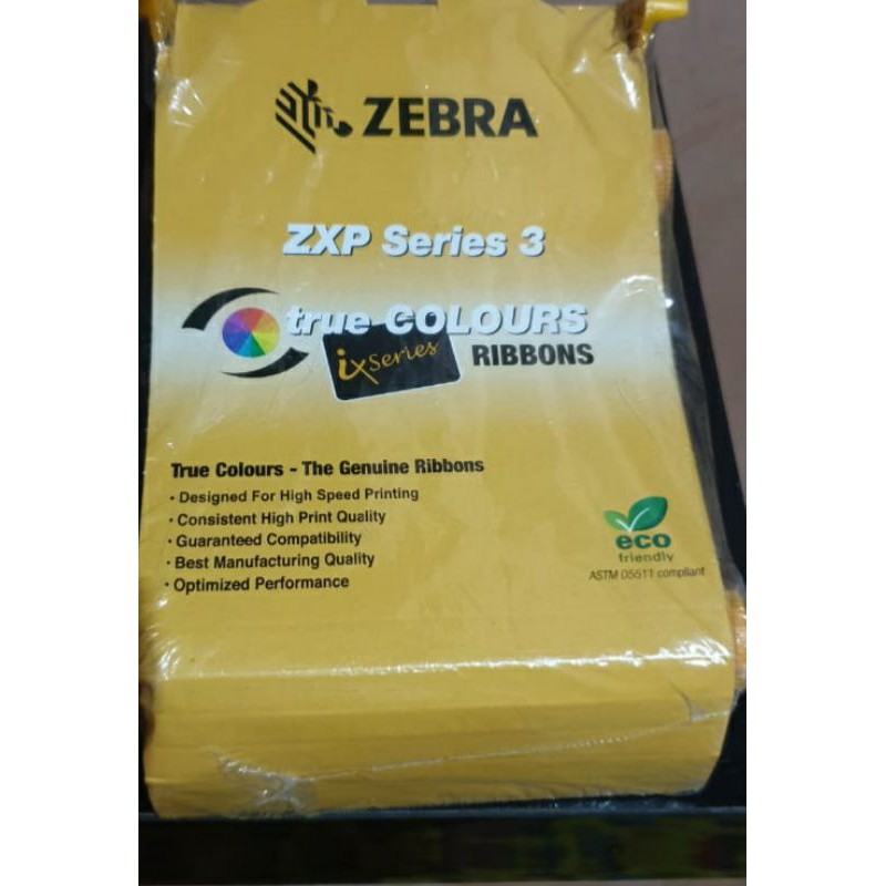 Jual Zebra ZXP series 3 true colours ribbons | Shopee Indonesia