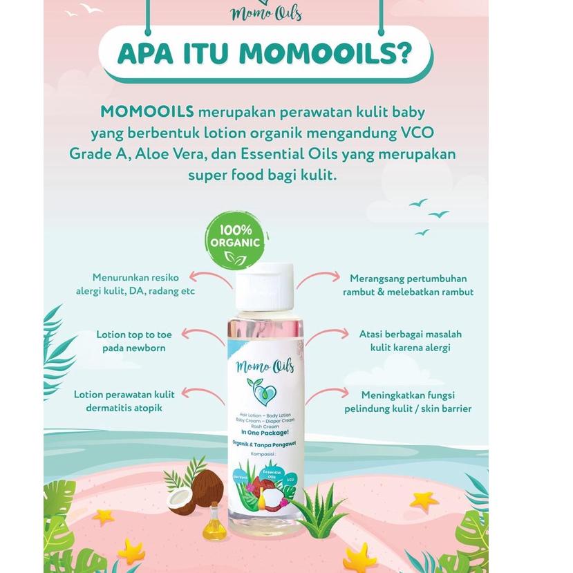 Jual Gratis Bubble Momo Oils 100ml minyak bayi kemasan baru | Shopee ...