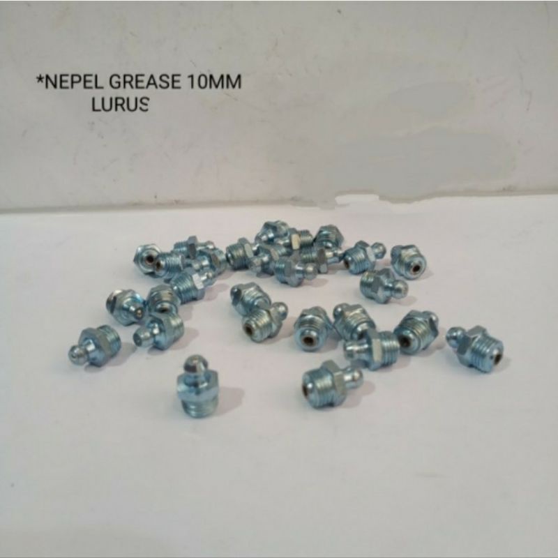 Jual Nepel Naple Nipple Grease Gemuk 10mm P1.0 Straight / Lurus SK ...