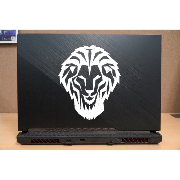 Jual stiker laptop singa 22 custom cutting stiker murah | Shopee Indonesia