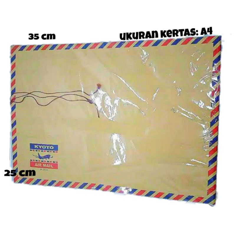 Jual Map coklat tali air mail/Map lamar kerja/Map berkas 10 lembar ...