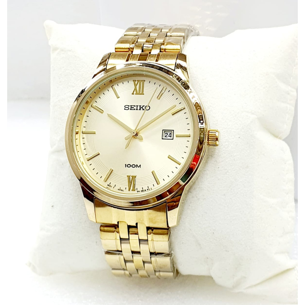 Jual jam tangan pria cowok seiko rantai terbaru tanggal aktif keren ...