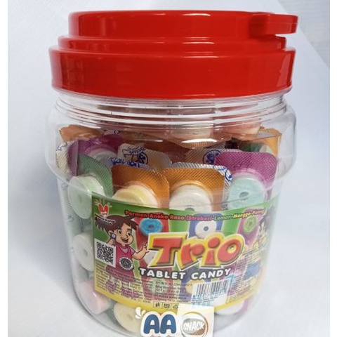Jual PERMEN TRIO TABLET ISI 45 X 4.5GR | Shopee Indonesia