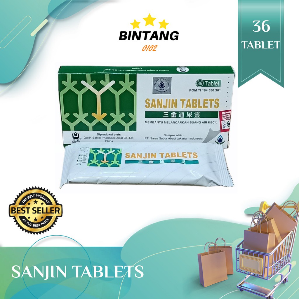Jual Sanjin Tablets obat infeksi saluran kencing | Shopee Indonesia