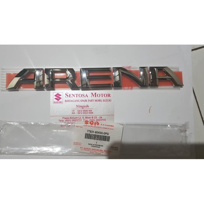 Jual Emblem Arena Suzuki Apv Asli Sgp | Shopee Indonesia