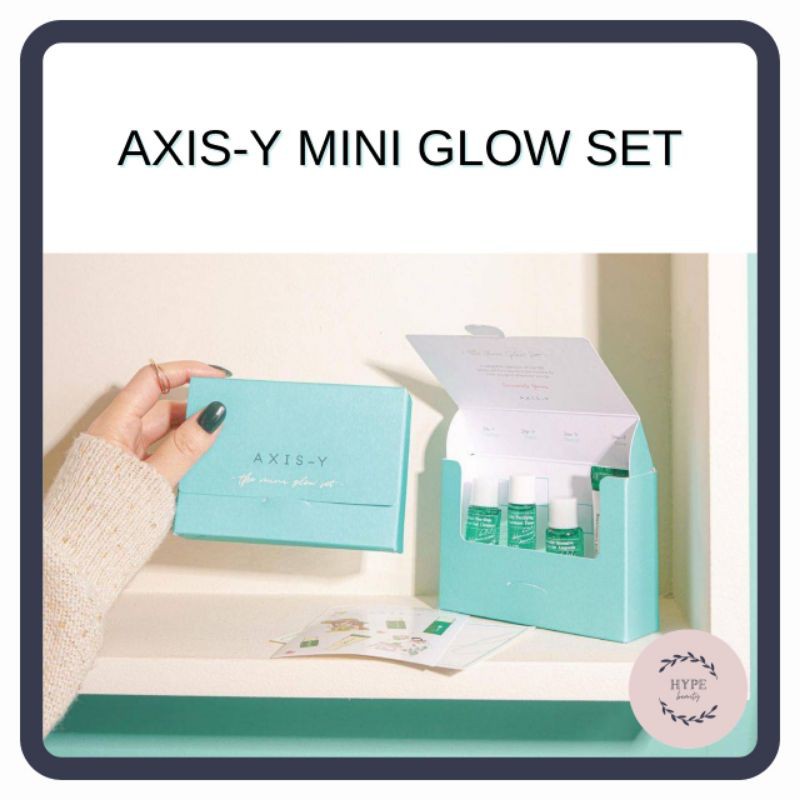 Jual AXIS-Y Mini Glow Set - Trial Kit (ORIGINAL & BISA COD) | Shopee ...