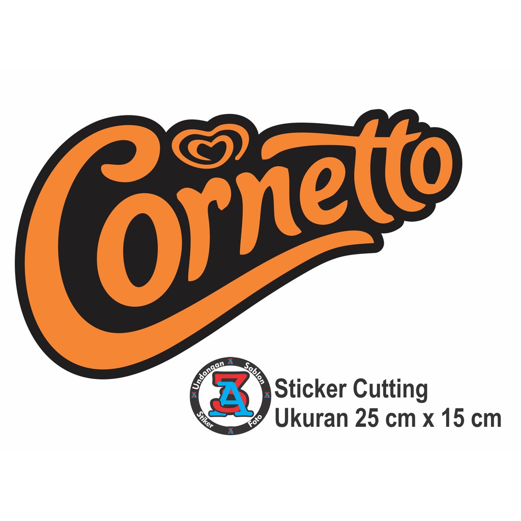 Jual Sticker motor Cutting Sticker Cornetto Holo / Reflektif 2 Sticker ...