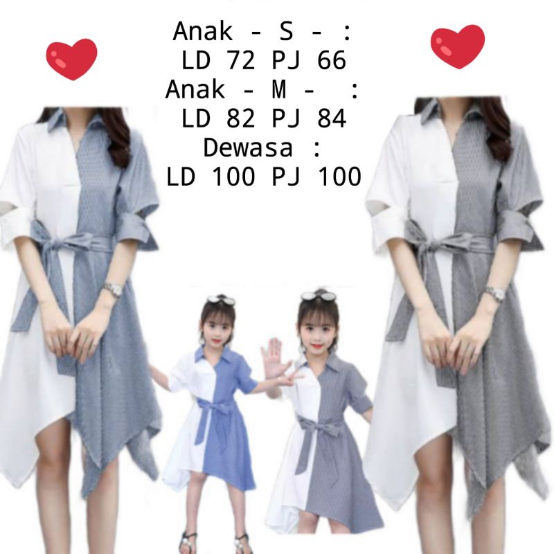 Jual Momkid Couple Dress Heyvi Dewasa Dan Anak Ada Paket Harga Couple Mom And Kid Lebih Murah ...