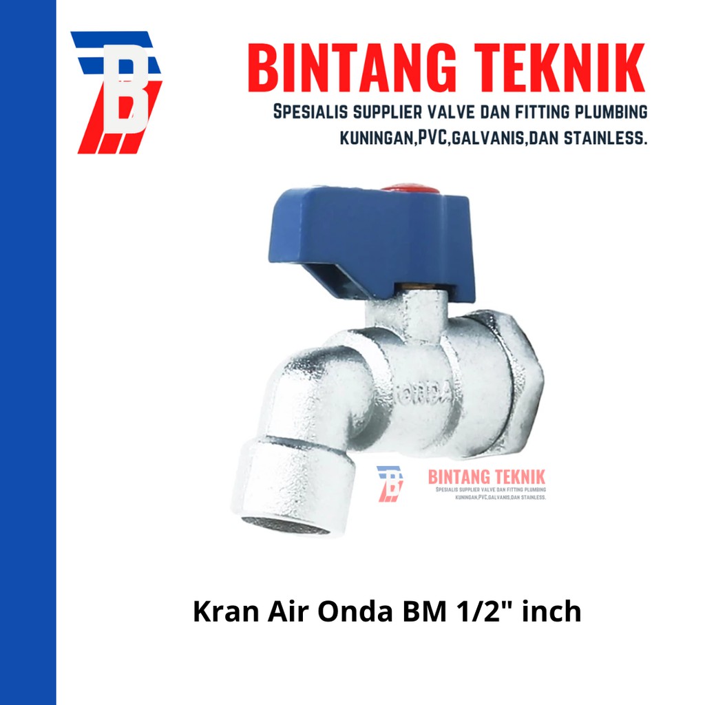 Jual Kran Air / Kran Taman Onda BM 1/2" inch | Shopee Indonesia