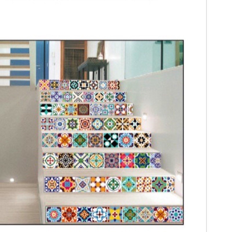 Jual STIKER DINDING LANTAI TANGGA STIKER TEGEL 30x45 | Shopee Indonesia