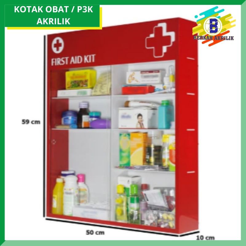 Jual Kotak p3k karakter, kotak p3k dinding, kotak p3k akrilik | Shopee ...
